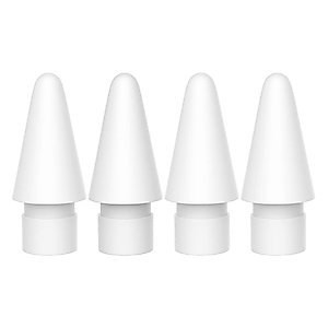 Tips Compatible with Apple Pencil Replacement Nib 1st & 2nd Generation Tips and iPad Pro iPencil (4 Pack)