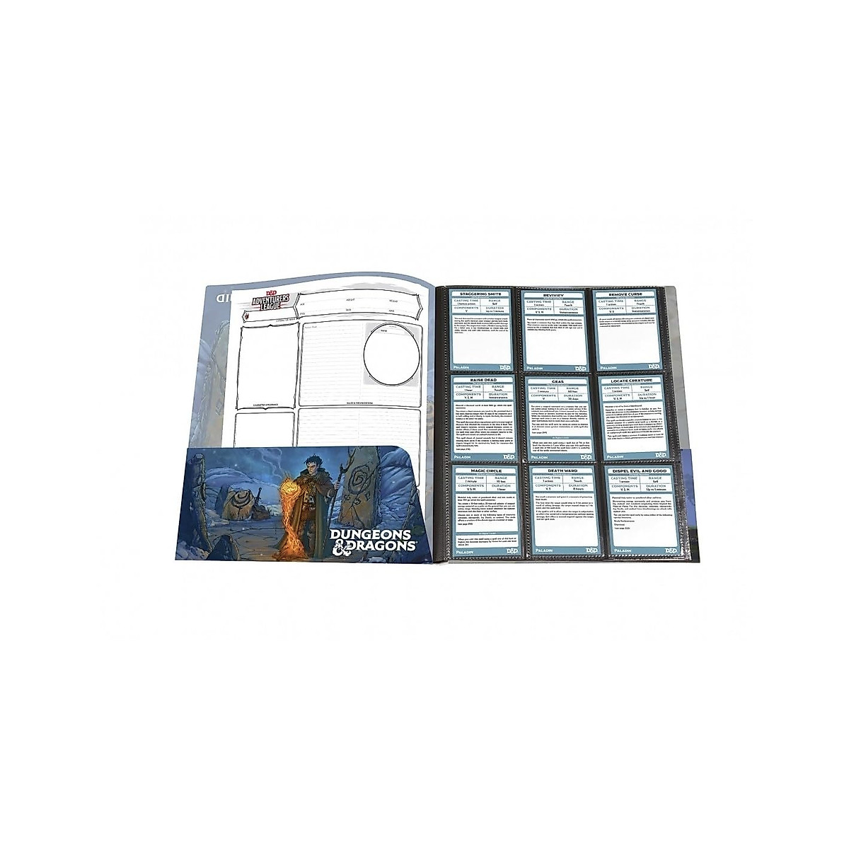 Ultra-Pro 194590 Accessories Dungeons & Dragons Class Folio Druid, Multicoloured, 18595