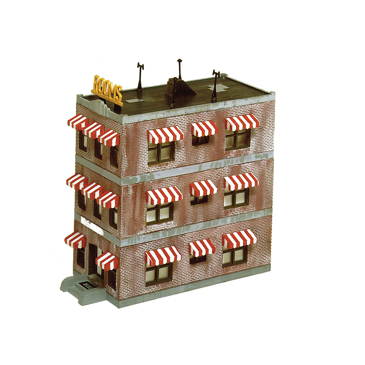 Life-Like Trains HO Scale Building Kits - Belvedere Downtown Hotel