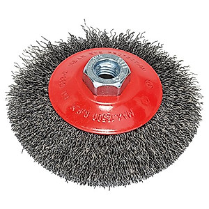 Bosch Professional 2608622101 Tapered Brush, Silver/Green, 115 mm