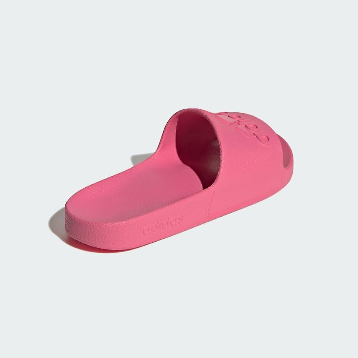 adidas Unisex Adilette Aqua Slide Sandal, Pink Fusion/Pink Fusion/Pink Fusion, 6 US Men