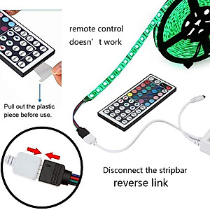 44 Keys RGB LED Light Strip Remote Controller Infrared Led Light Remote Replacement for SMD 5050 2835 3528 Led Strip Lights