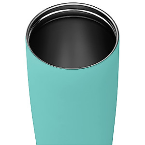 Retrospec Arroyo Stainless Steel Tumbler with Lid and Straw - Reusable Insulated Tumbler Cup - Iced Coffee Travel Mug - Double Walled Thermal Tumblers - 30oz - Matte Pistachio