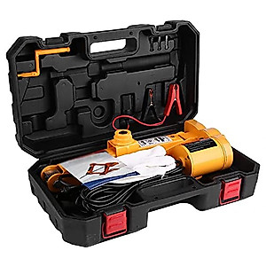 XXXDXDP 3 Ton 12V Automotive Car Electric Jack Lifting SUV Van Garage and Emergency Equipment Auto Electric Jack Repair Tools Kit