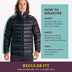 MARMOT Men's Zeus Jacket | Warm and Lightweight Jacket for Men, Ideal for Winter, Skiing, Camping, and City Style, Jet Black, Large