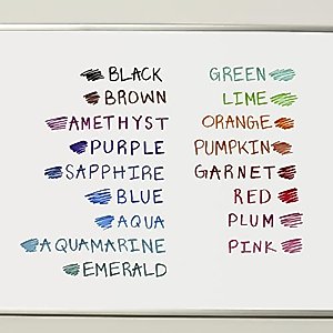 EXPO Low Odor Dry Erase Markers, Chisel Tip, Black, 12 Count