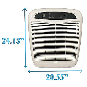 Whirlpool Whispure Air Purifier WP500 (New Version of AP51030K) 490 sq ft Filtration with True HEPA and Carbon Pre-Filter 8171434K, 1183054K. Compact Odor Allergen Eliminator (WP500P-Pearl White)