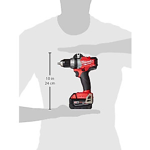 Milwaukee 2796-22 M18 FUEL ONE-KEY 18-Volt Lithium-Ion Brushless Cordless Hammer Drill/Impact Driver Combo Kit