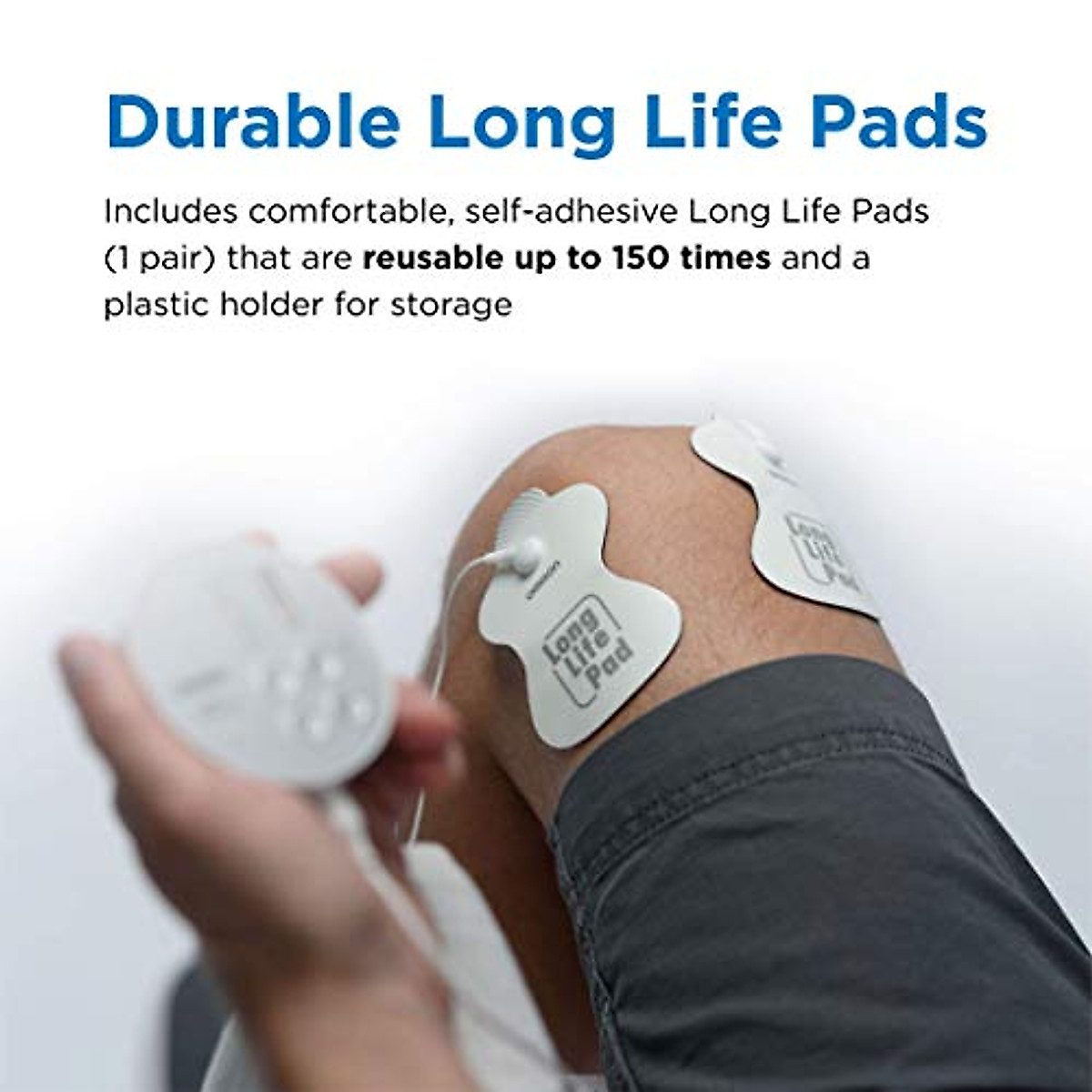 OMRON Pocket Pain Pro TENS Unit Muscle Stimulator, Simulated Massage Therapy for Lower Back, Arm, Foot, Shoulder and Arthritis Pain, Drug-Free Pain Relief (PM400)