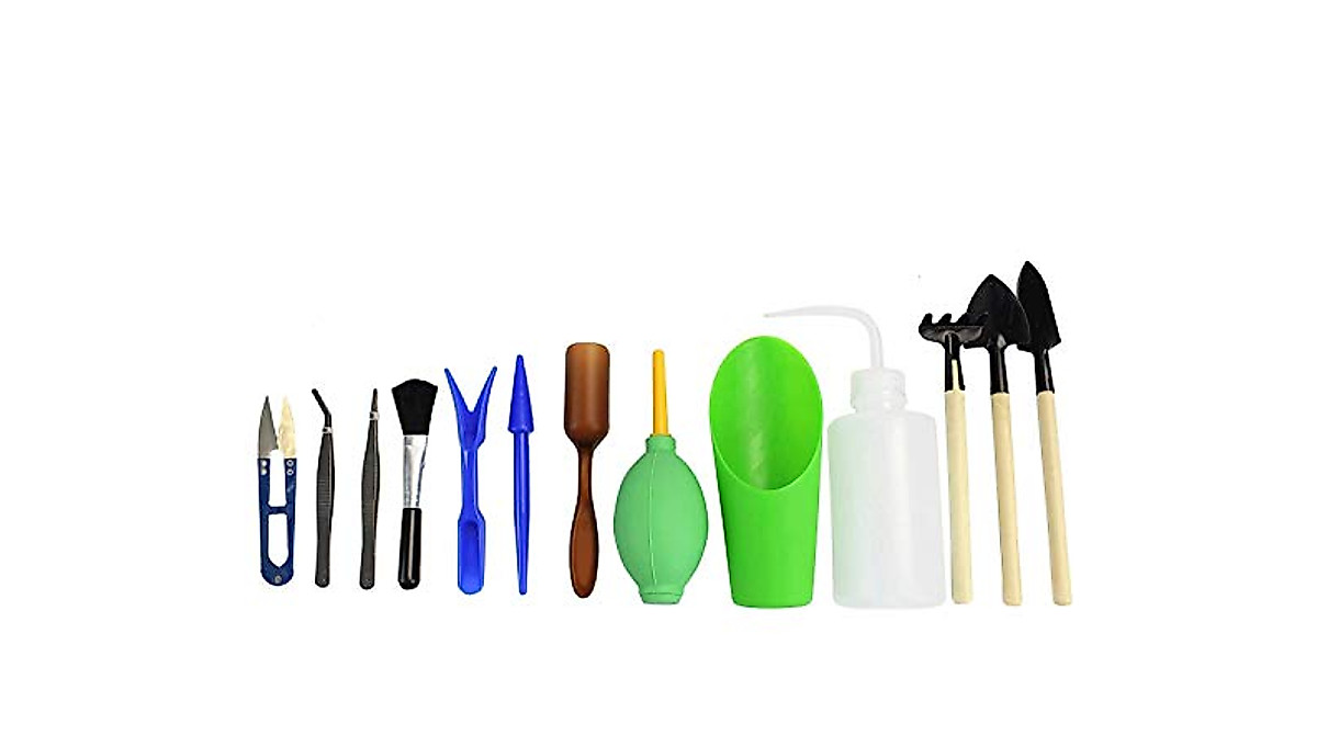 Heavy Duty Succulent Tool Kit w/ Roll Organizer Bag | Gift Set