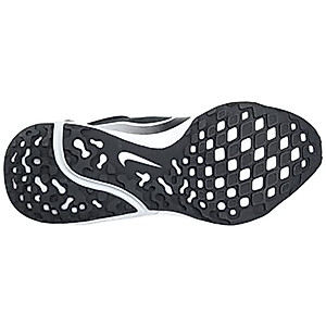 Nike Women's Road Running Shoes, Black White Pure Platinum Dk Smoke Grey, 8.5 US