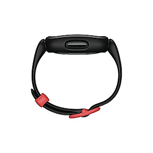 Fitbit Ace 3 Activity Tracker for Kids 6+ One Size, Black/Racer Red