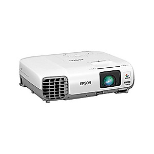Epson V11H690020 High Definition LCD Projector, PowerLite W29,White