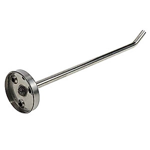 Rannb Long Nose Hook Single Hooks Robe Hook Stainless Steel 8-inch Length - Pack of 4