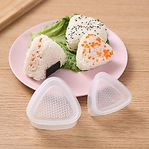 Set of 2 Triangle Sushi Mold, Sushi Mold Rice Mold DIY Tool