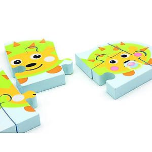 Wooden Puzzle | OOPS® | Two Puzzles in One, Hedgehog