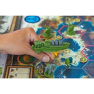 Stonemaier Games: Scythe: The Wind Gambit Expansion | Add to Scythe (Base Game) | Adds Airships and Resolutions (Two New Modules) | 1-5 Players, 140 Mins, Ages 14+