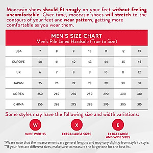 Minnetonka Men's 3902 Pile Hardsole Pile Lined Slipper,Brown,11 M US