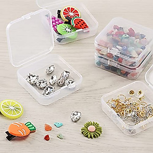 Mr. Pen- Small Plastic Containers, Clear, 12 pcs, Small Bead Organizer, Small Containers for Organizing, Bead Containers, Small Plastic Box, Mini Containers, Small Plastic Storage Containers.