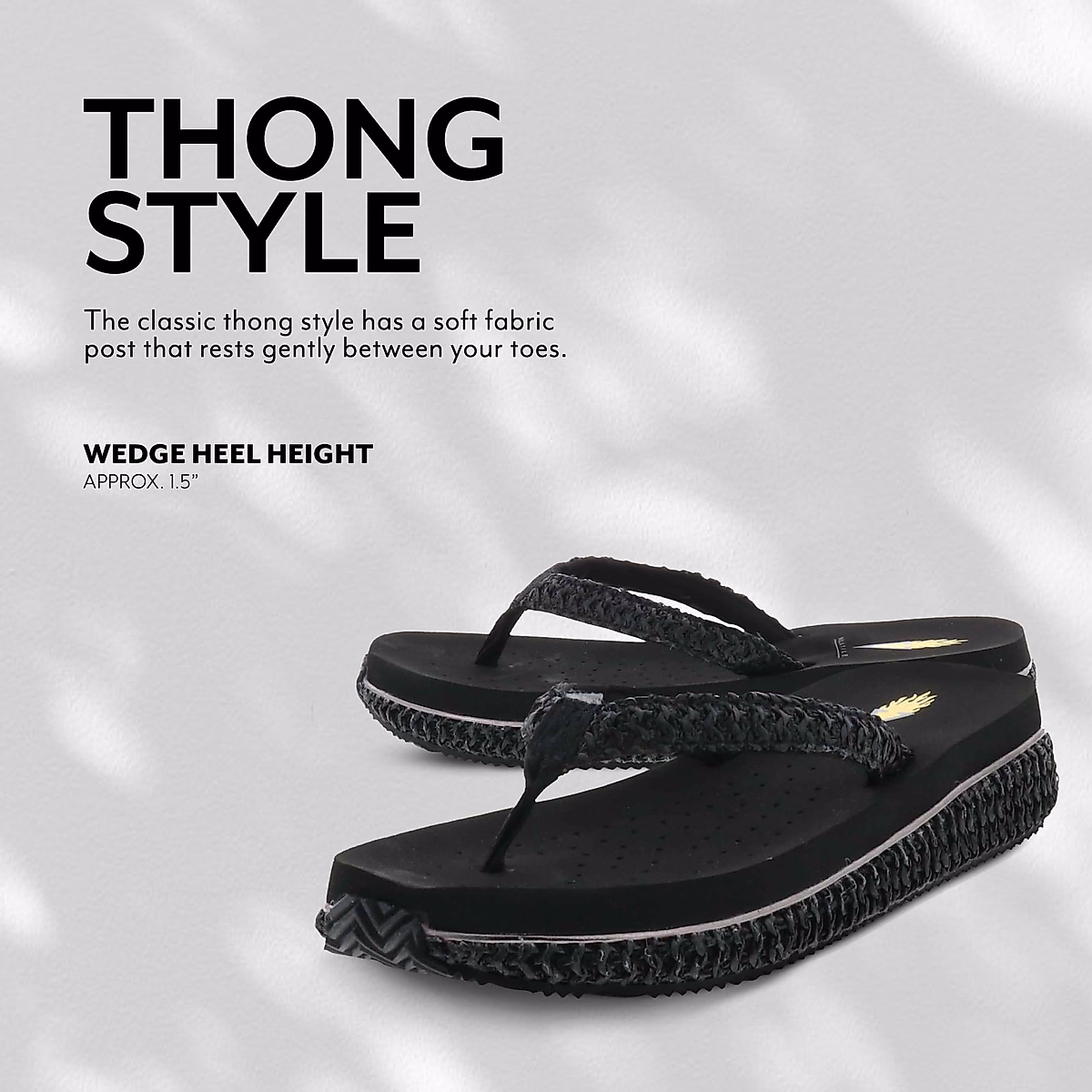 Volatile Women's Palau Wedge Sandal,Black,9 B US