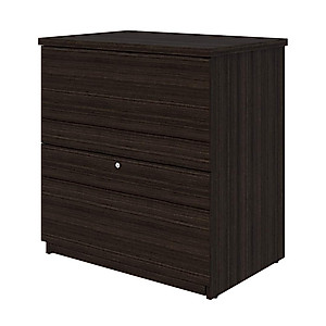 Bestar Universel Standard Lateral File Cabinet, 29W, Dark Chocolate