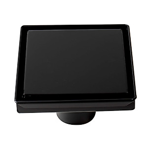 ALFI brand ABSD55B-BM Shower Drain, Black Matte