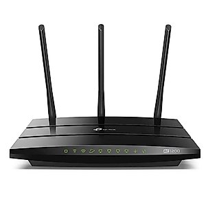 TP-Link AC1200 Gigabit Smart WiFi Router - 5GHz Gigabit Dual Band Wireless Internet Router, Supports Guest WiFi, Black