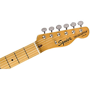 Squier Classic Vibe 70s Thinline Telecaster Electric Guitar, with 2-Year Warranty, 3-Color Sunburst, Maple Fingerboard