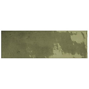 Merola Tile Coco Glossy Moss Verde 2" x 5-7/8" Porcelain Wall Tile