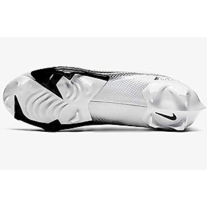 Nike Vapor Edge Speed 360 Mens Football Cleat Cd0082-100 Size 8 White/Black