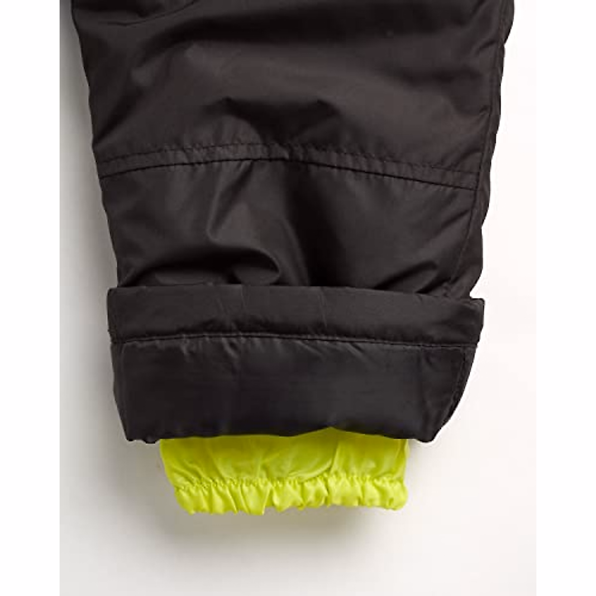 iXtreme Boys' Snowsuit - 2 Piece Heavyweight Insulated Ski Jacket and Snow Bib (12M-7), Size 18M, Black/Lime Green