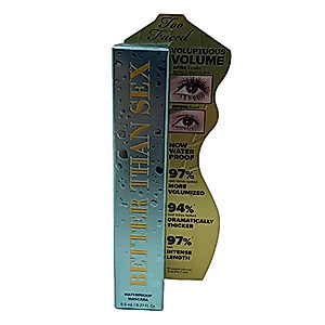 Too Faced Better Than Sex Waterproof Mascara 0.27 oz