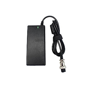 LNOCCIY 48W 24V 2A Scooter Battery Charger for Razor E100 E200 E300 MX350 ZR350 PR200 for Razor Ground Force;Razor Pocket Mod;Sunl Scooter;Mini Chopper;Dirt Quad Bike;Pocket Mod Cable