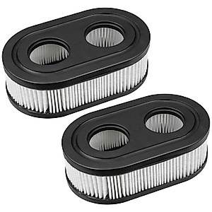 LEFITPA Replacement 2-Pack 798452 Air Filter for Briggs & Stratton 09P702 Engine for Oregon 30-168 (4-3/8" X 2-5/8" X 1-1/4")