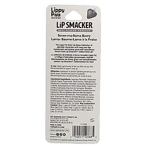 Lip Smacker Lippy Pals Swirls Llama, Flavored Moisturizing & Smoothing Soft Shine Lip Balm, Hydrating & Protecting Fun Tasty Glossy Finish, Cruelty-Free & Vegan - Straw-Ma-Llama Berry