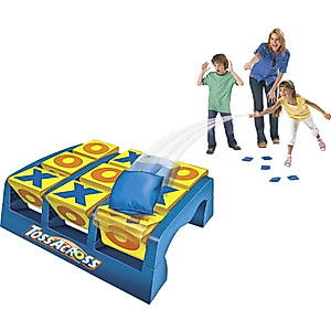 Mattel Games Toss Across Kids Outdoor Game, Bean Bag Toss for Camping and Family Night, Get Three-in-a-Row for 2-4 Players