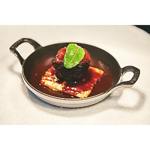 Staub 40509-544 Mini Round Dish, Gray, 4.7 inches (12 cm), Gratin Dish, Induction Compatible, Dish