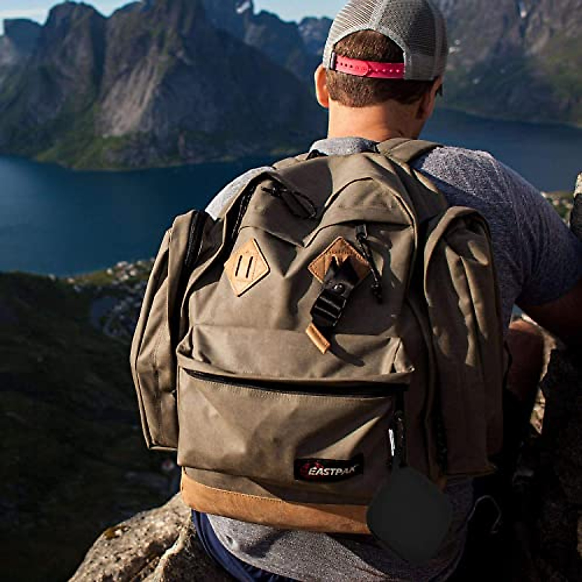 TOROTOP Case Compatible for Powerbeats Pro Case Cover,Anti-Lost & Shockproof Easy Carrying Silicone Case Accessories with Keychain and Soft Portable Storage Travel Carrying Case (Black)