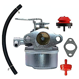 Autu Parts 640084B Carburetor for Tecumseh 5HP MTD 632107A 632107 640084 640084A Toro 521 Snow Blower HSSK40 HSSK50 HS50 LH195SA - Tecumseh 640105 640299 640084A 4 & 5 HP Carburetor