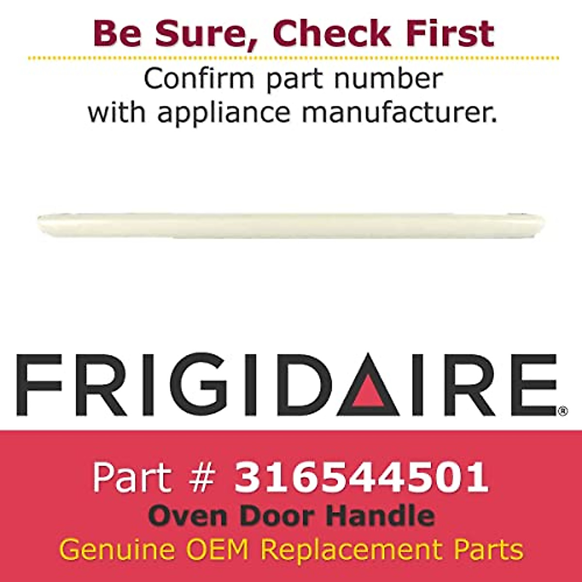 Frigidaire 316544501 Door Handle Range/Stove/Oven