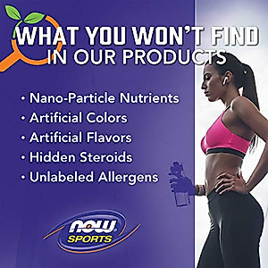 NOW Sports Nutrition, Egg White Protein, 16 g With BCAAs, Unflavored Powder, 1.2-Pound