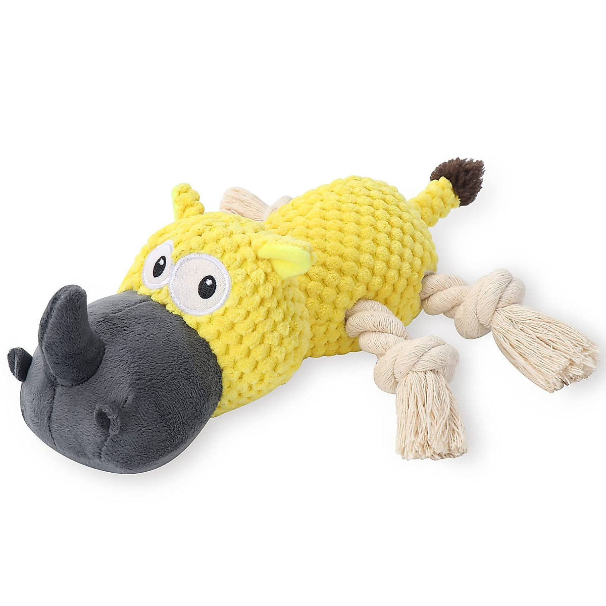 X-XDUN Dog Toy, Large Dog Squeaky Toys, Stuffed Animal Dog Plush Toy for Puppy, Small, Middle, Large Dogs，Puppy Chew Toys Small Dogs to Keep Them Busy