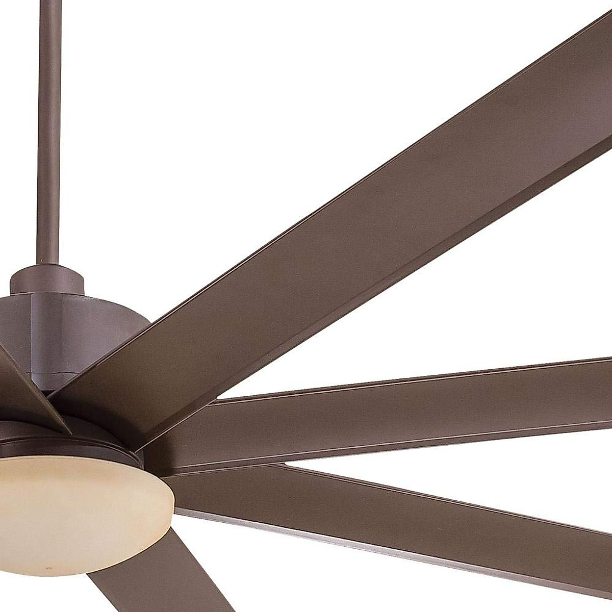 Minka Aire Slipstream 65 in. Integrated LED Indoor/Outdoor Oil Rubbed Bronze Ceiling Fan with Light and Remote Control