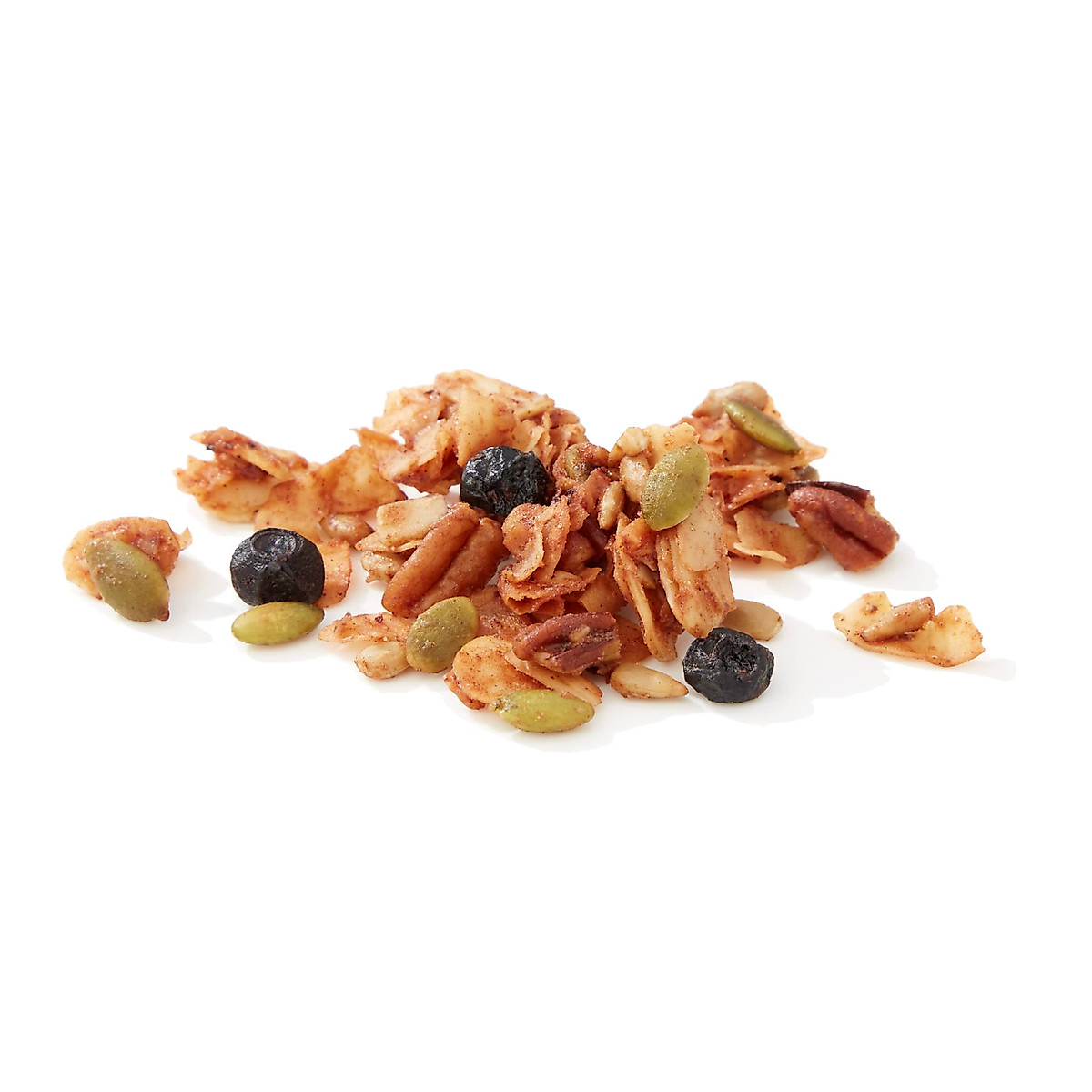 NuTrail Nut Granola Cereal, Blueberry Cinnamon, No Sugar Added, Keto, Low Carb, Gluten Free, Grain Free, Healthy Breakfast 8 oz. 1 Count