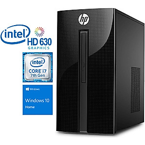HP Pavilion 460 Business Premium High Performance Desktop Computer, Intel Quad-Core i7-7700T 2.9GHz Up to 3.8GHz, 8GB DDR4, 1TB HDD, DVD Burner, Bluetooth, Wireless-AC, USB 3.0, Windows 10