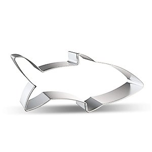 WJSYSHOP Mini Shark Fish Cookie Cutter - B