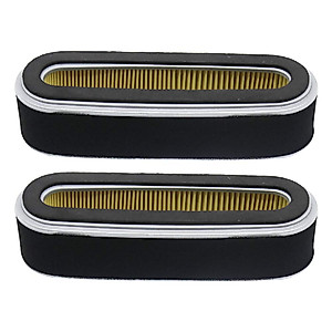 QHALEN Air Filter Compatible with Honda GXV160 Engine Lawn Mower Air Cleaner 17210-Z1V-003 (Black,Qty 2)