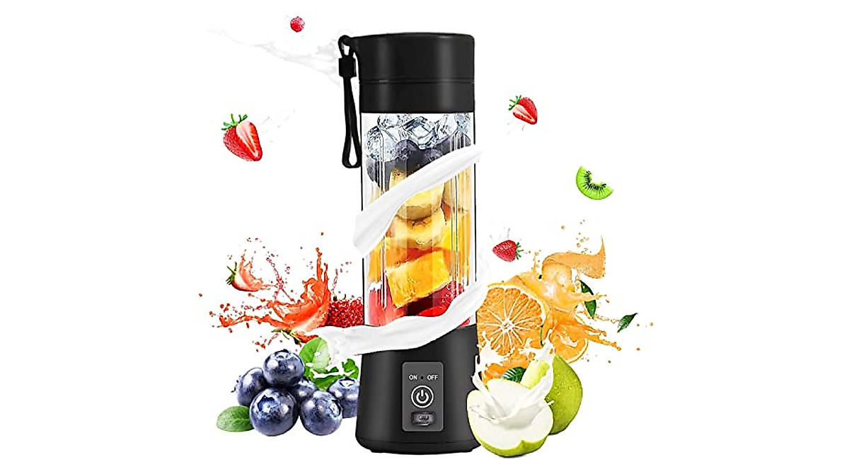 Portable Blender USB Rechargeable - Perfect for Smoothies On-the-Go