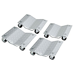 Set of 4 Car Tire Dolly Wheel Dolly Vechicle Dolly Car Moving Dolly - Heavy Duty 27018