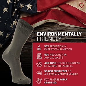 FoxRiver Womens Wick Dry Auras Ultra-lightweight Liner Crew Hiking-socks, Olive, Medium US